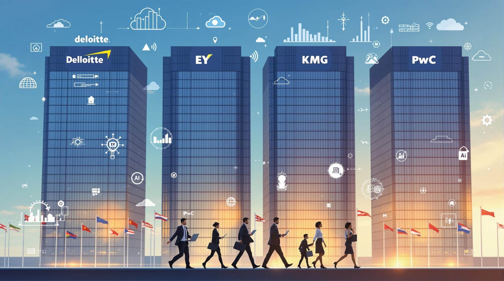 Big Four : les leaders de l'audit et du conseil mondial